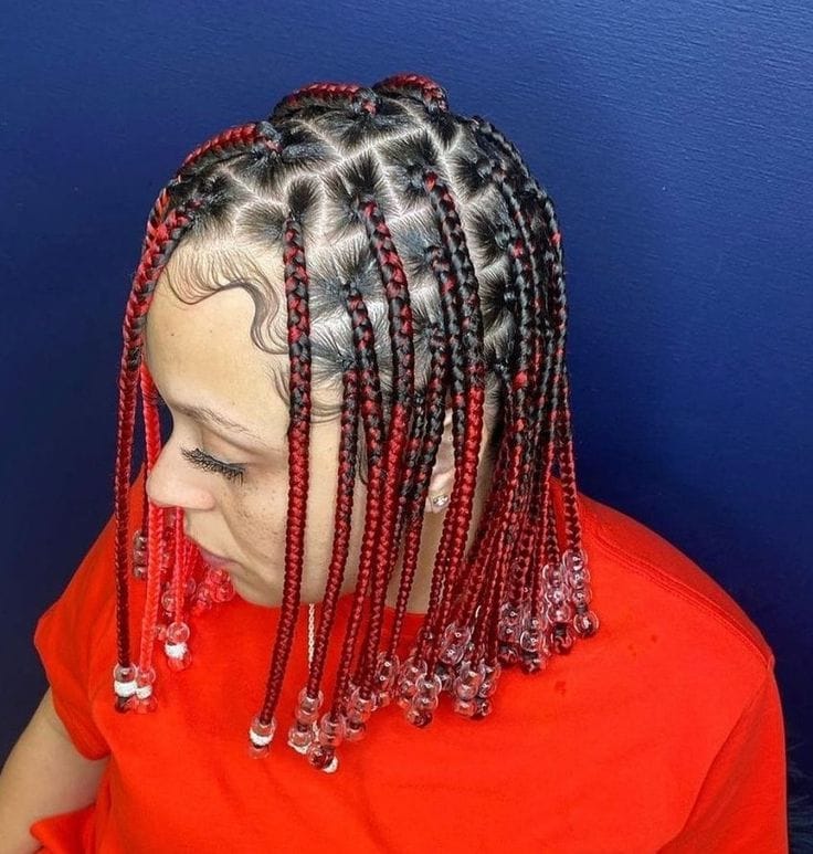 20 Beautiful Knotless Braids Hairstyles 2024 African Folder