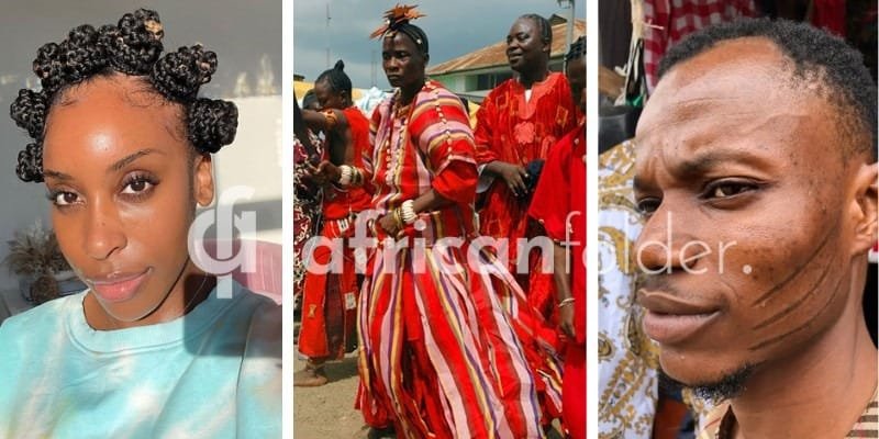 The African Visual Communication: Tribal Marks, Body Adornment ...